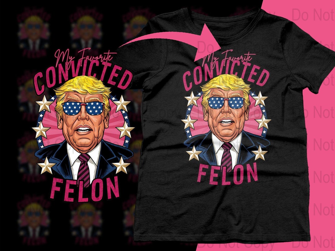 My Favorite Convicted Felon Digital Comic Art, High Resolution Pro ...