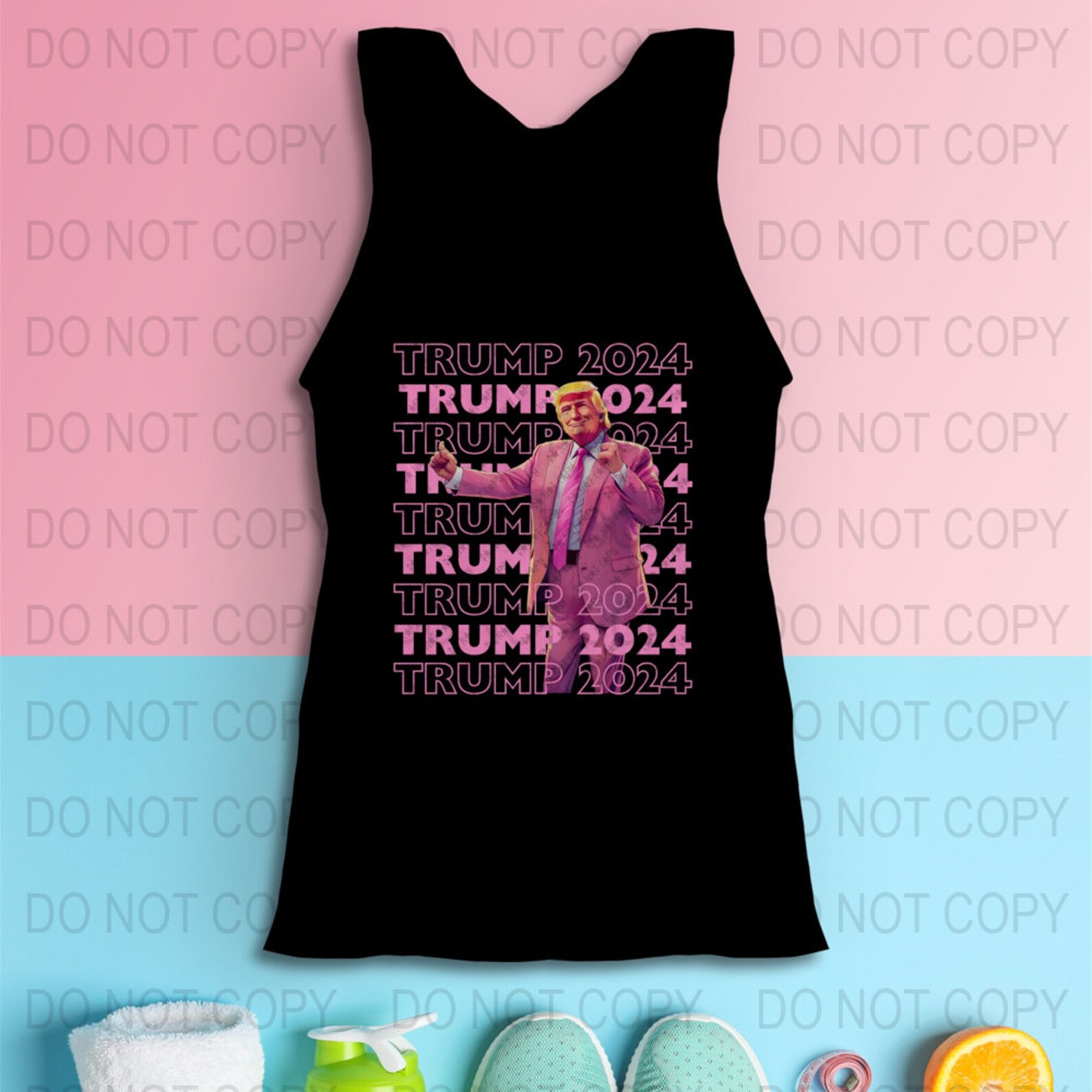 Pink Trump 2024 Pro Trump PNG, MAGA Supporter Election 2024 Graphic ...
