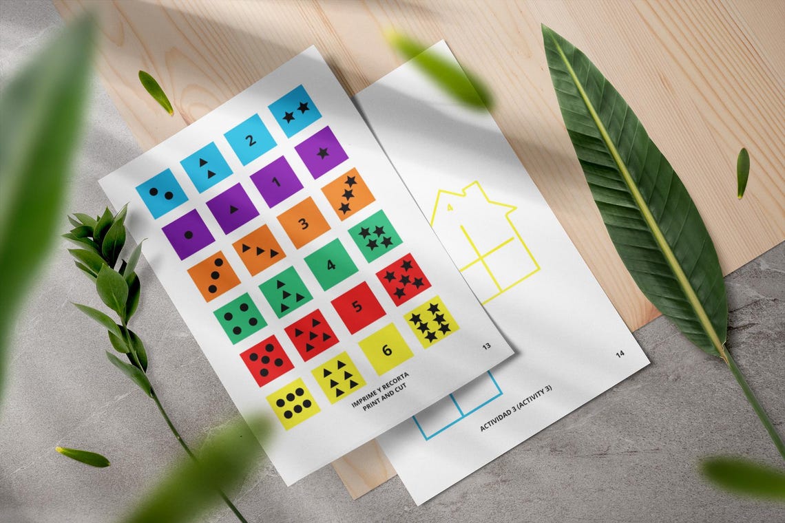 Preschool Pre-k Kindergarten Learning Bundle, Activity Worksheets ...