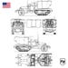 M15 MGMC Halftrack W 2 Crew and Driver WW2 US 28 Mm 20 Mm 15 Mm Bolt ...