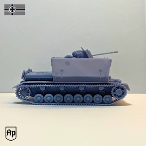 Flakpanzer IV Mobelwagen Panzer German Tank Anti Aircraft WW2 28mm 20mm ...
