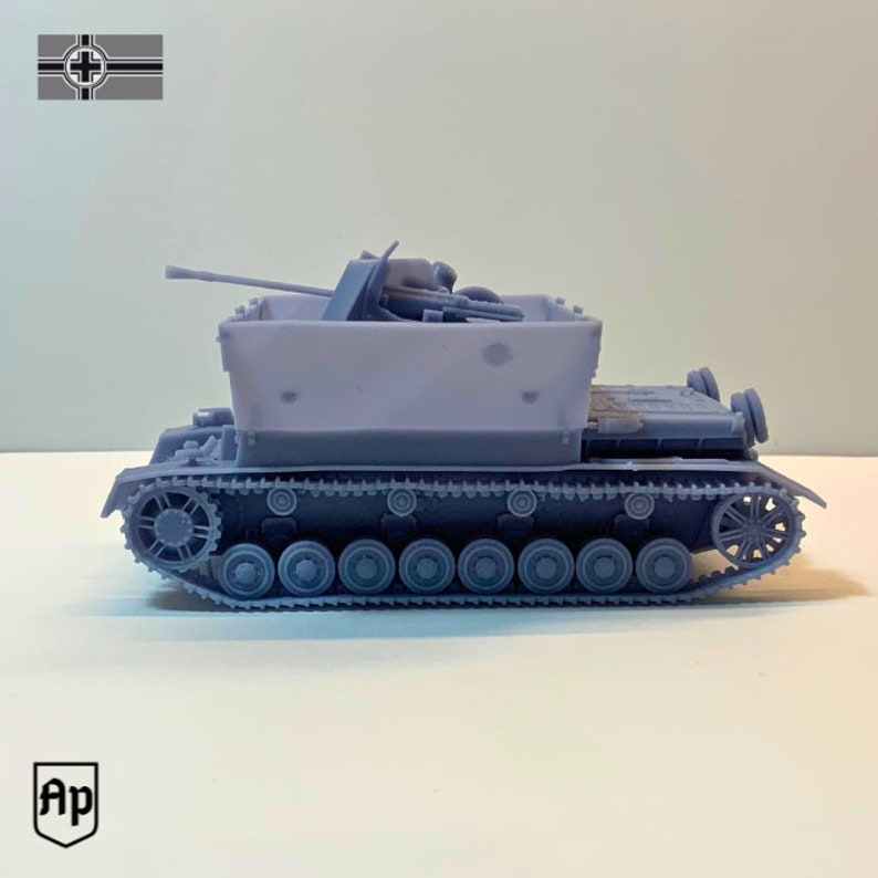 Flakpanzer IV Mobelwagen Panzer German Tank Anti Aircraft WW2 28mm 20mm ...