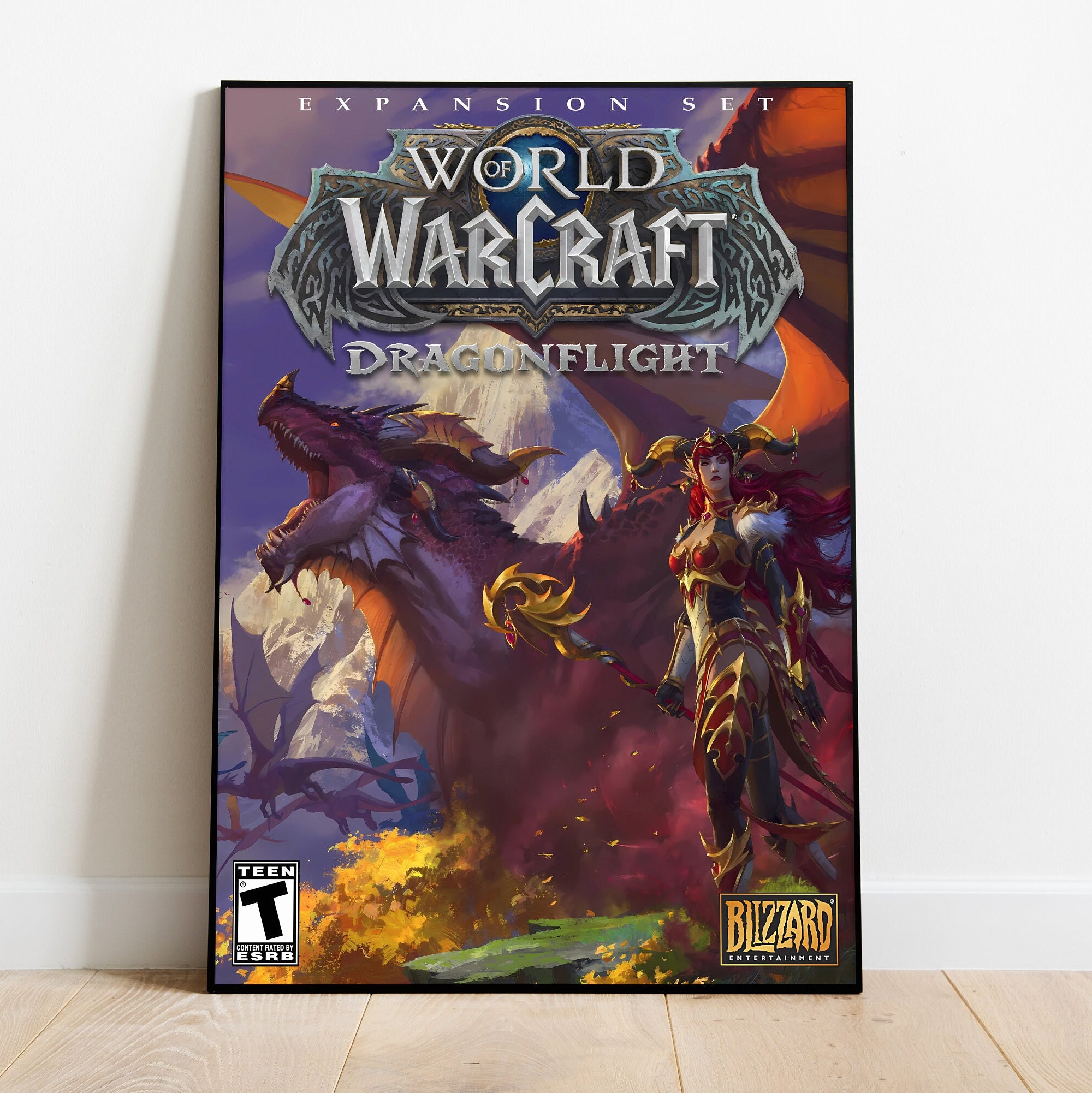 World of Warcraft Erweiterungsset Poster, Wand Kunst & Home Decor ...
