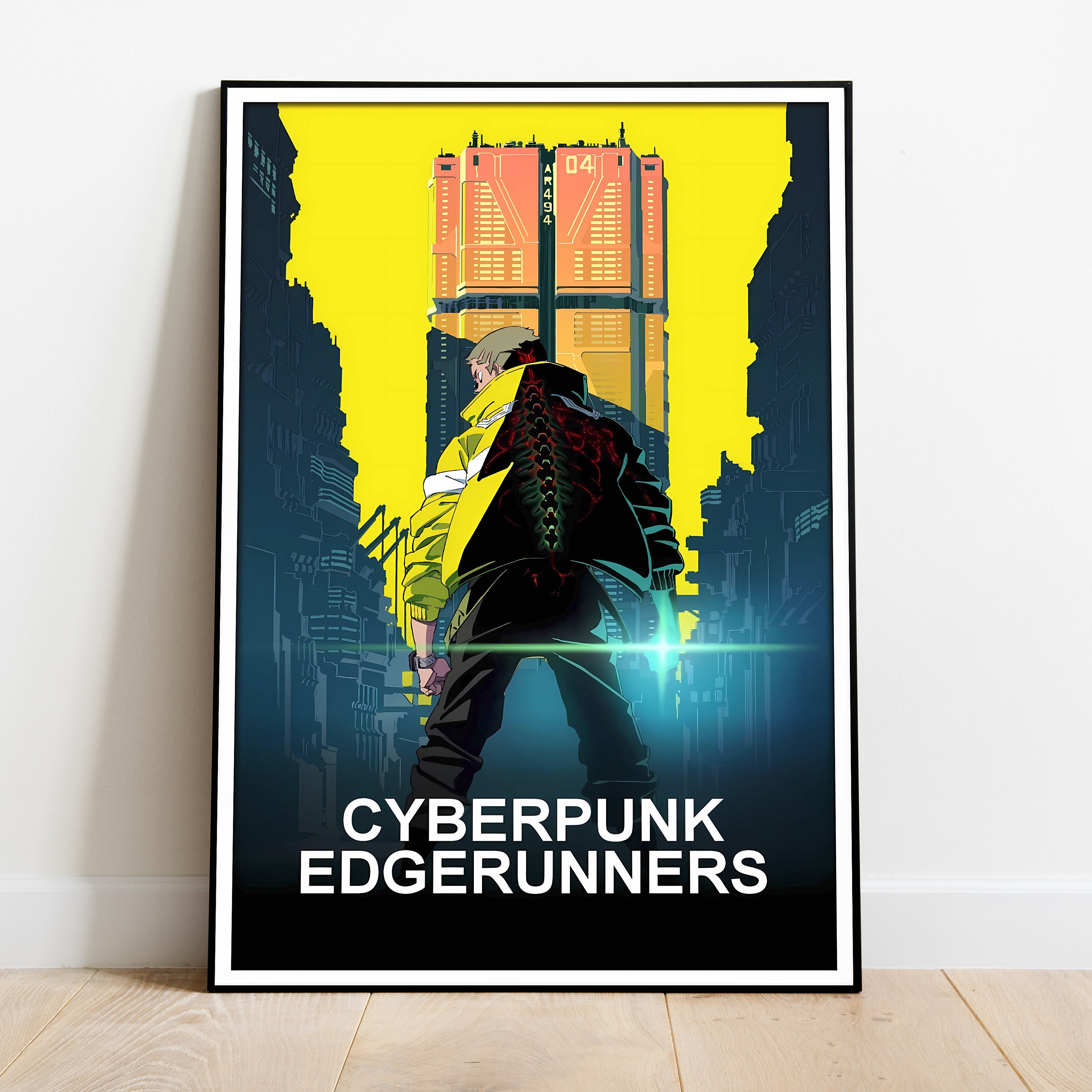 Cyberpunk: Edgerunners Poster, Wall Art & Home Decor, Anime Series ...