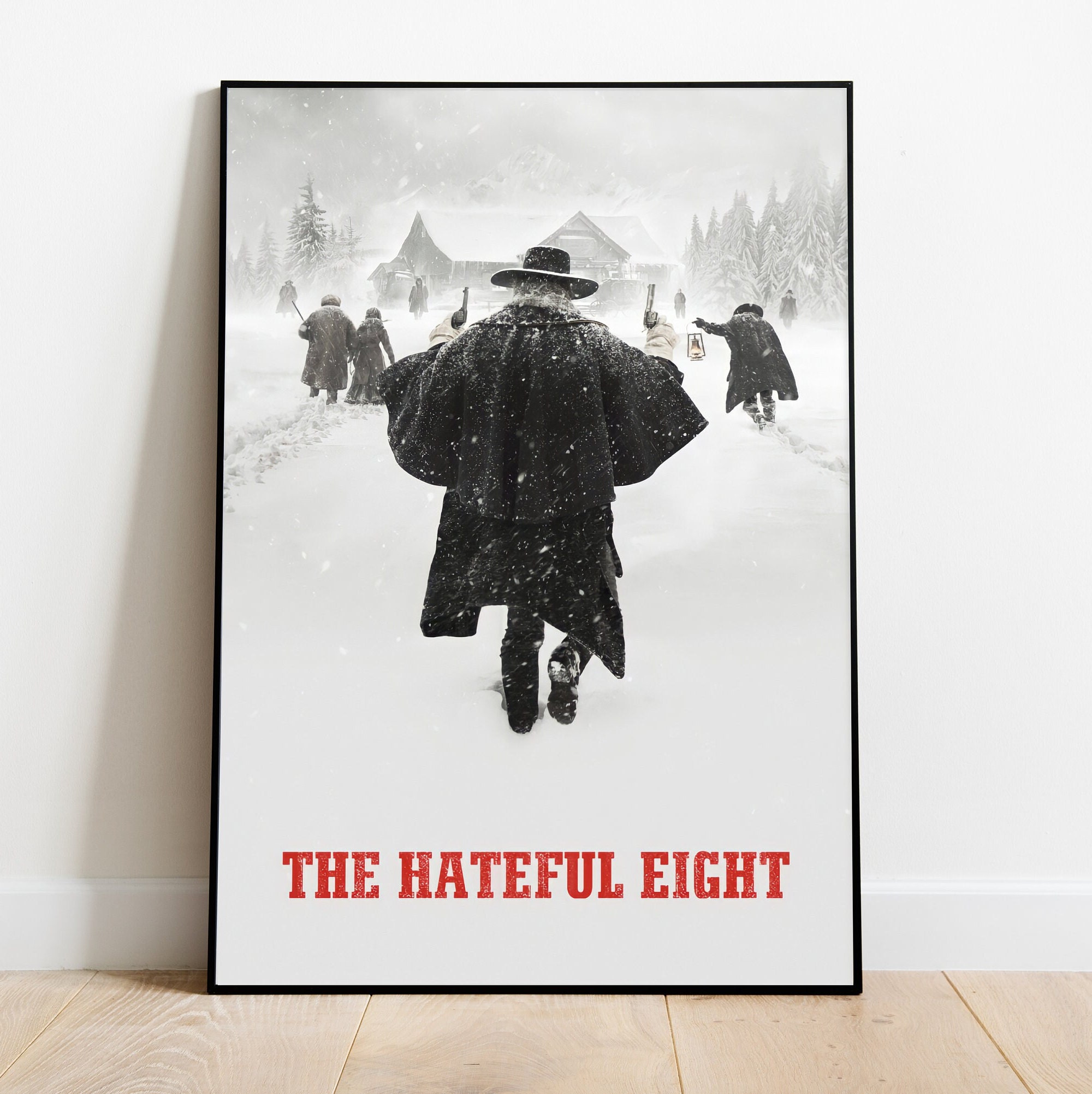The Hateful Eight Poster, Wall Art & Home Decor, Western Mystery Movie ...