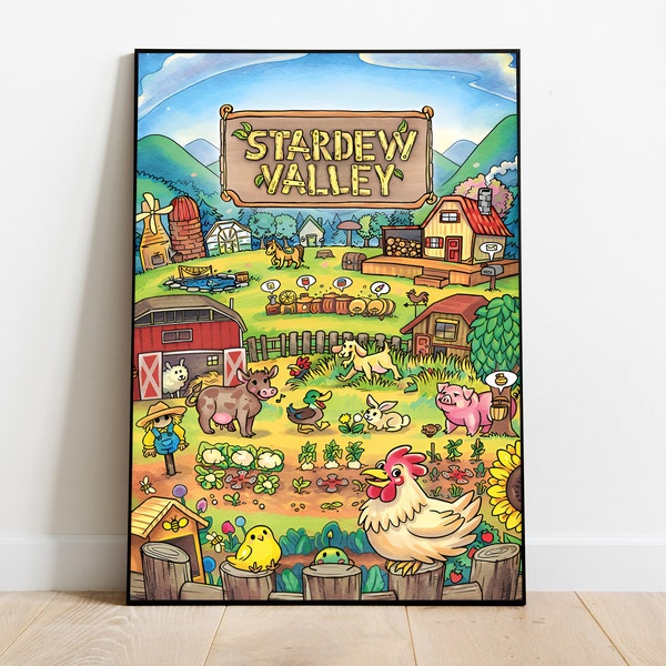 Stardew Valley Poster - Etsy