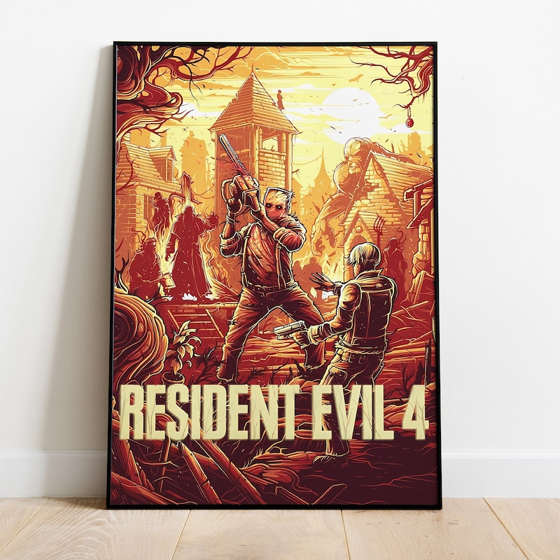 Resident Evil 4 Poster - Etsy