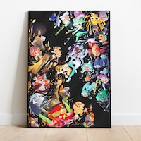 Splatoon Hotlantis ALT IDL Posters Squid Sisters off the Hook Agent 8 ...