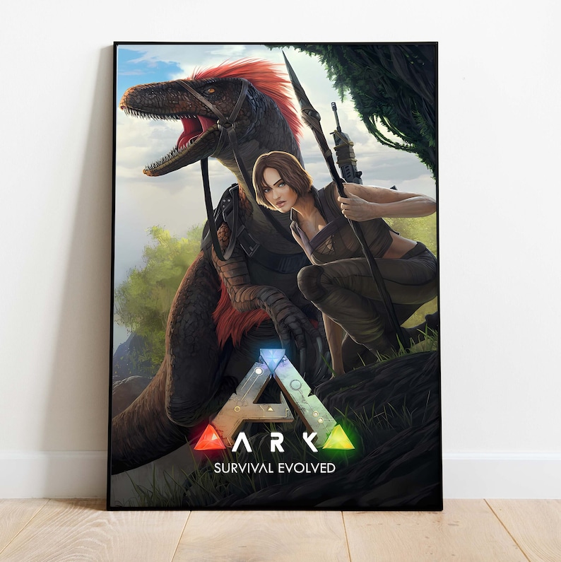 ARK: Survival Evolved Poster, Wall Art & Home Decor, Open-world ...