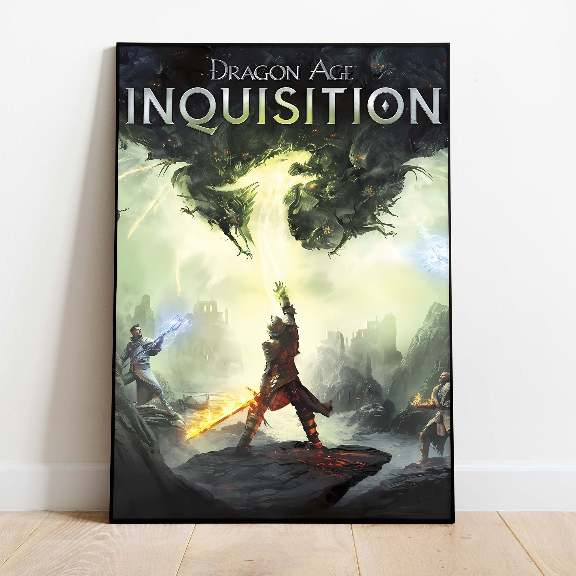 Dragon Age: Inquisition Poster, Wall Art & Home Decor, Fantasy RPG ...