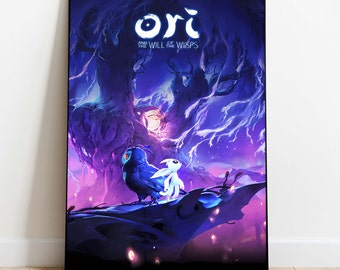 Ori and the Will of the Wisps Poster, Blind Forest Wall Art ...