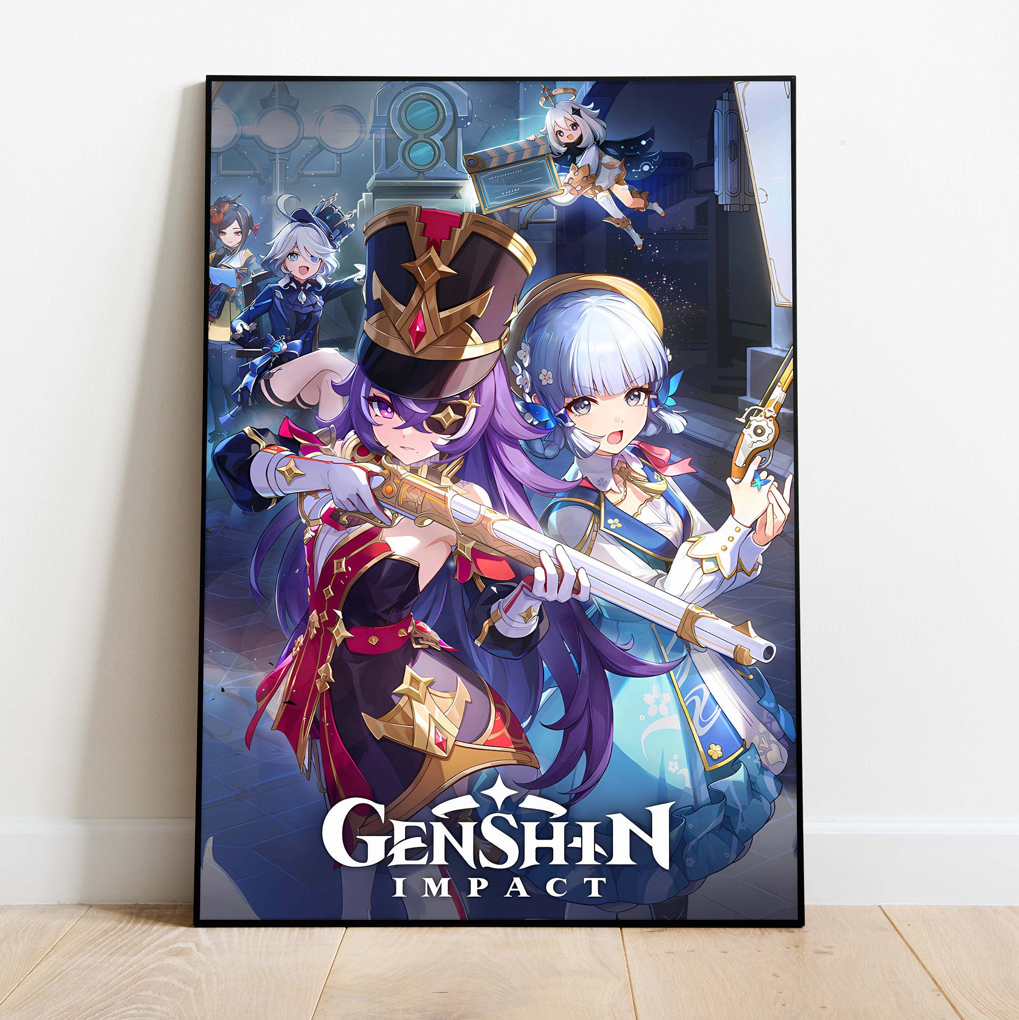 Genshin Impact Poster, Wall Art & Home Decor, Open-world Action RPG ...