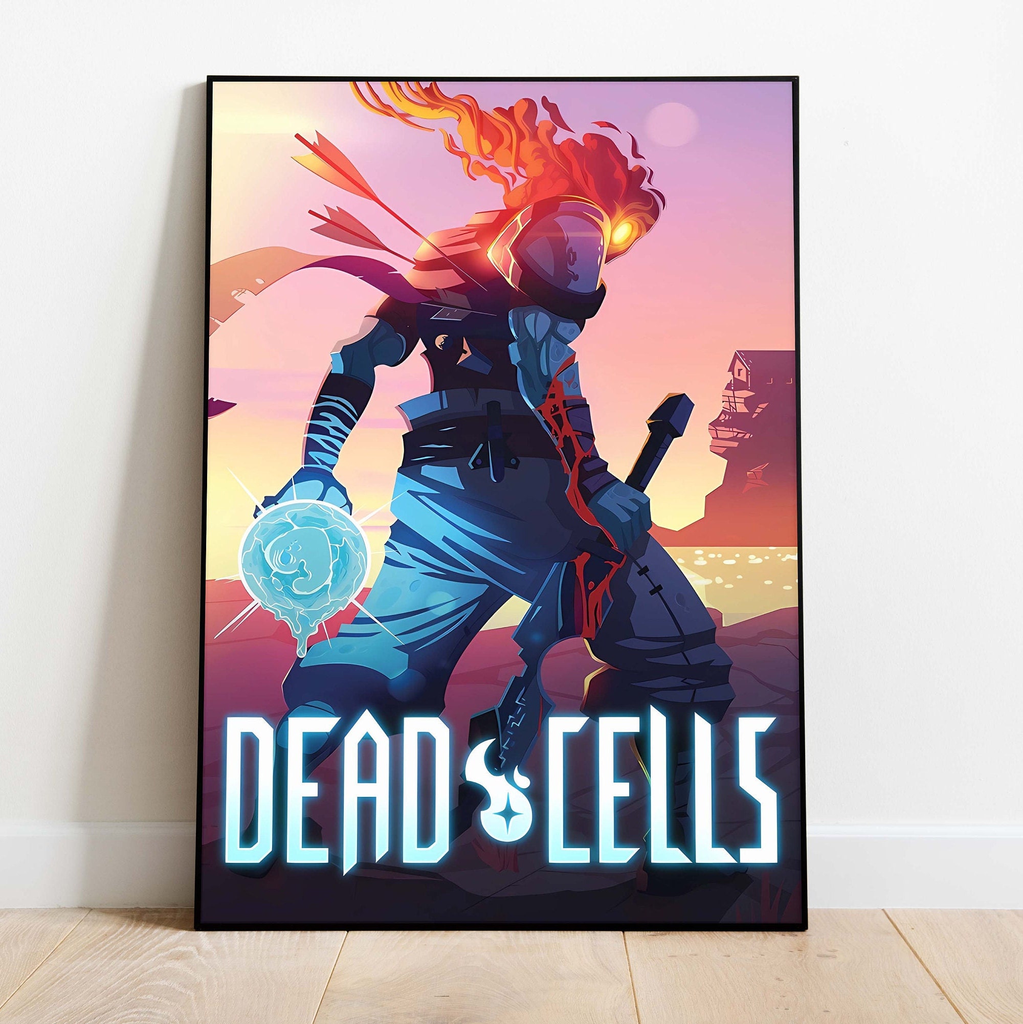 Dead Cells Poster, Wall Art & Home Decor, Roguelike Action Video Game ...