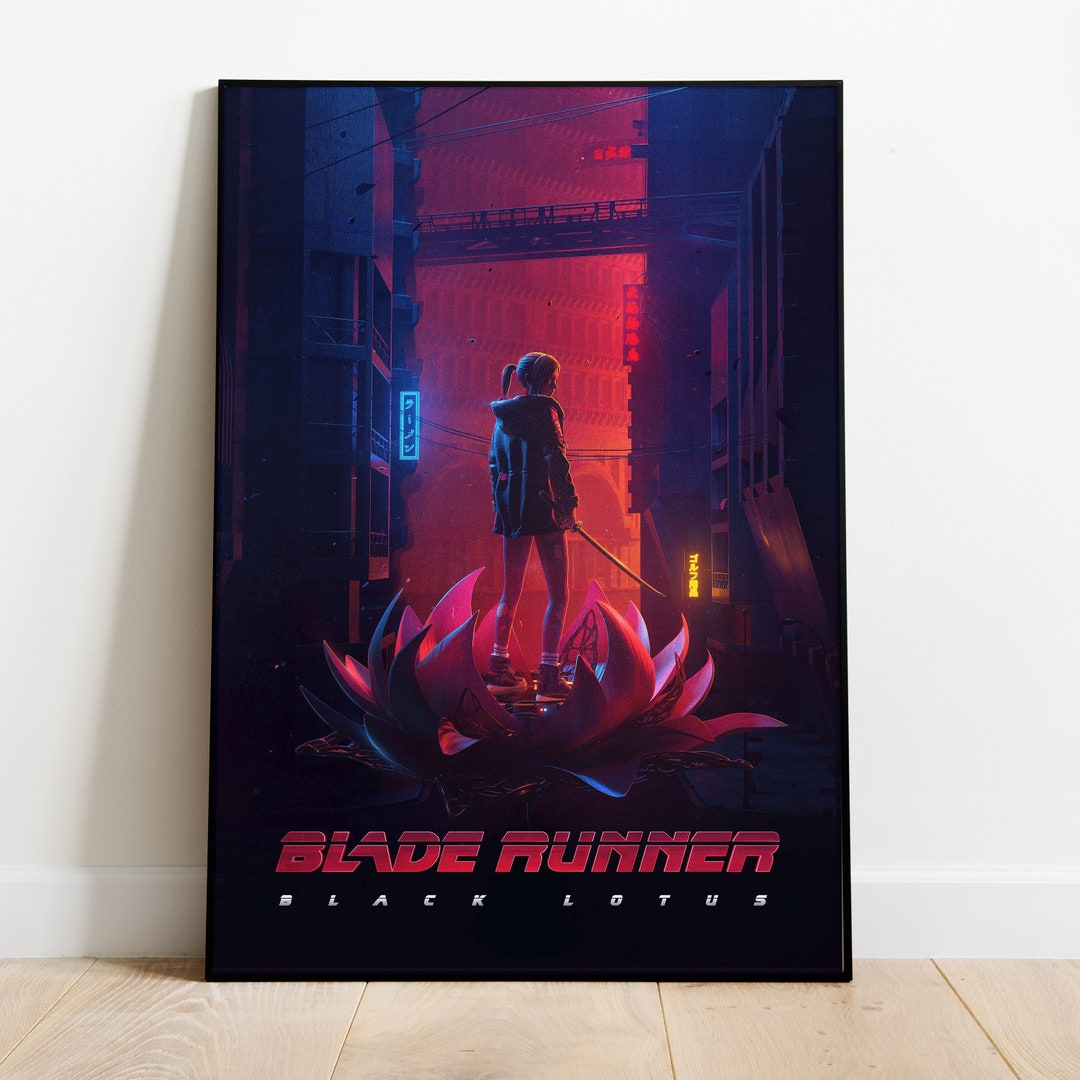 Blade Runner: Black Lotus Poster, Wall Art & Home Decor, Cyberpunk ...