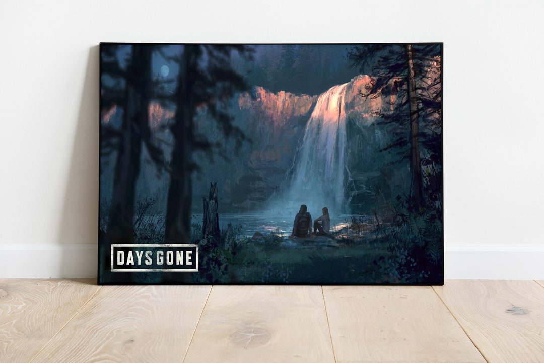 Days Gone Poster, Wall Art & Home Decor, Open-world Zombie Video Game ...