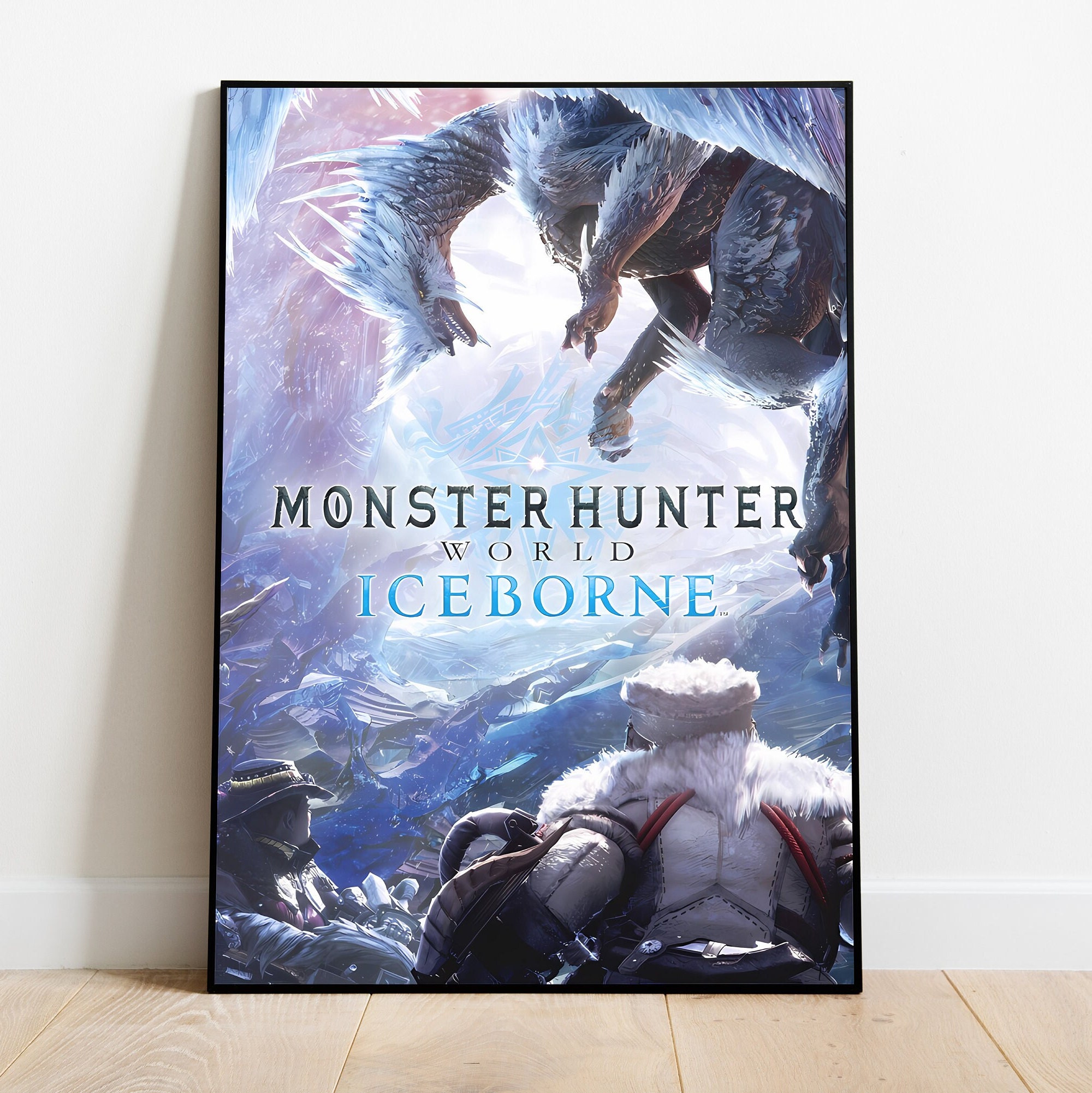 Monster Hunter World Poster, Wall Art & Home Decor, Action RPG Video ...