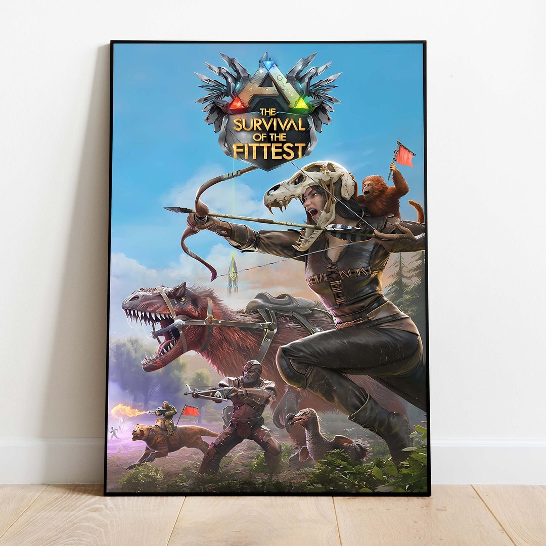 ARK: Survival Evolved Poster, Wall Art & Home Decor, Open-world ...