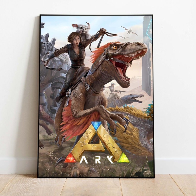 ARK: Survival Evolved Poster, Wall Art & Home Decor, Open-world ...