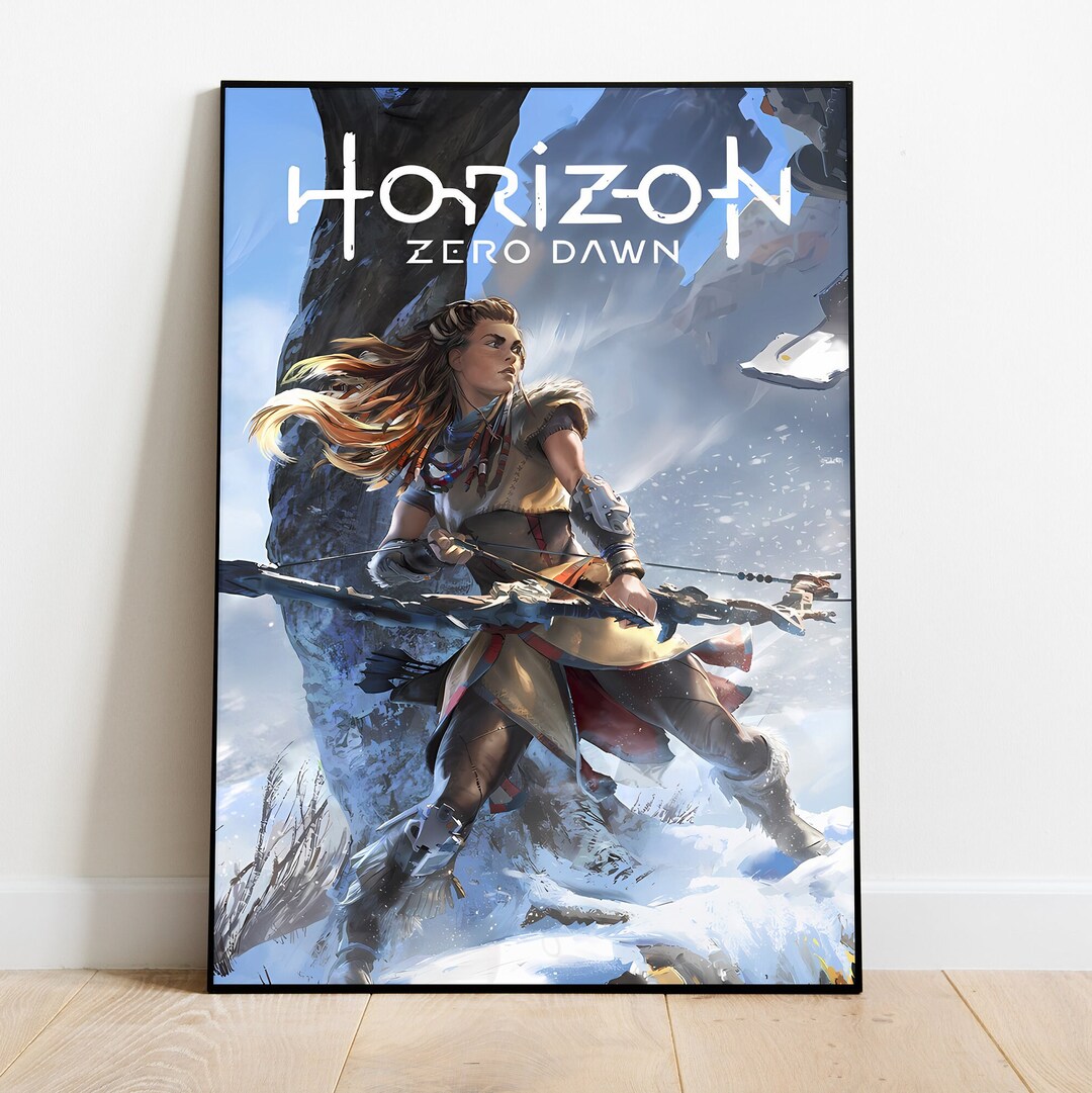 Horizon Zero Dawn Poster, Wall Art & Home Decor, Action RPG Video Game ...