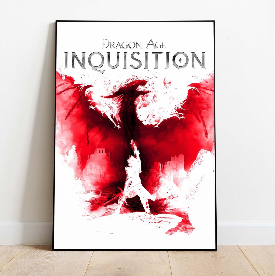 Dragon Age: Inquisition Poster, Wall Art & Home Decor, Fantasy RPG ...