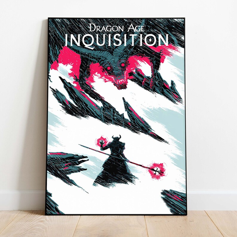 Dragon Age: Inquisition Poster, Wall Art & Home Decor, Fantasy RPG ...
