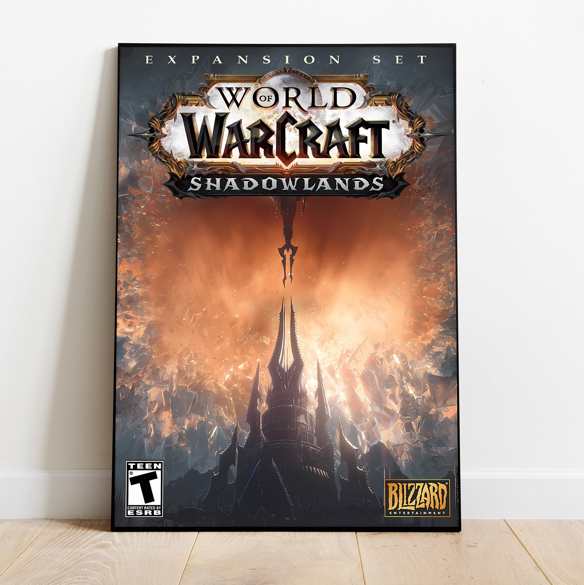 World of Warcraft Expansion Set Poster, Wall Art & Home Decor, Fantasy ...