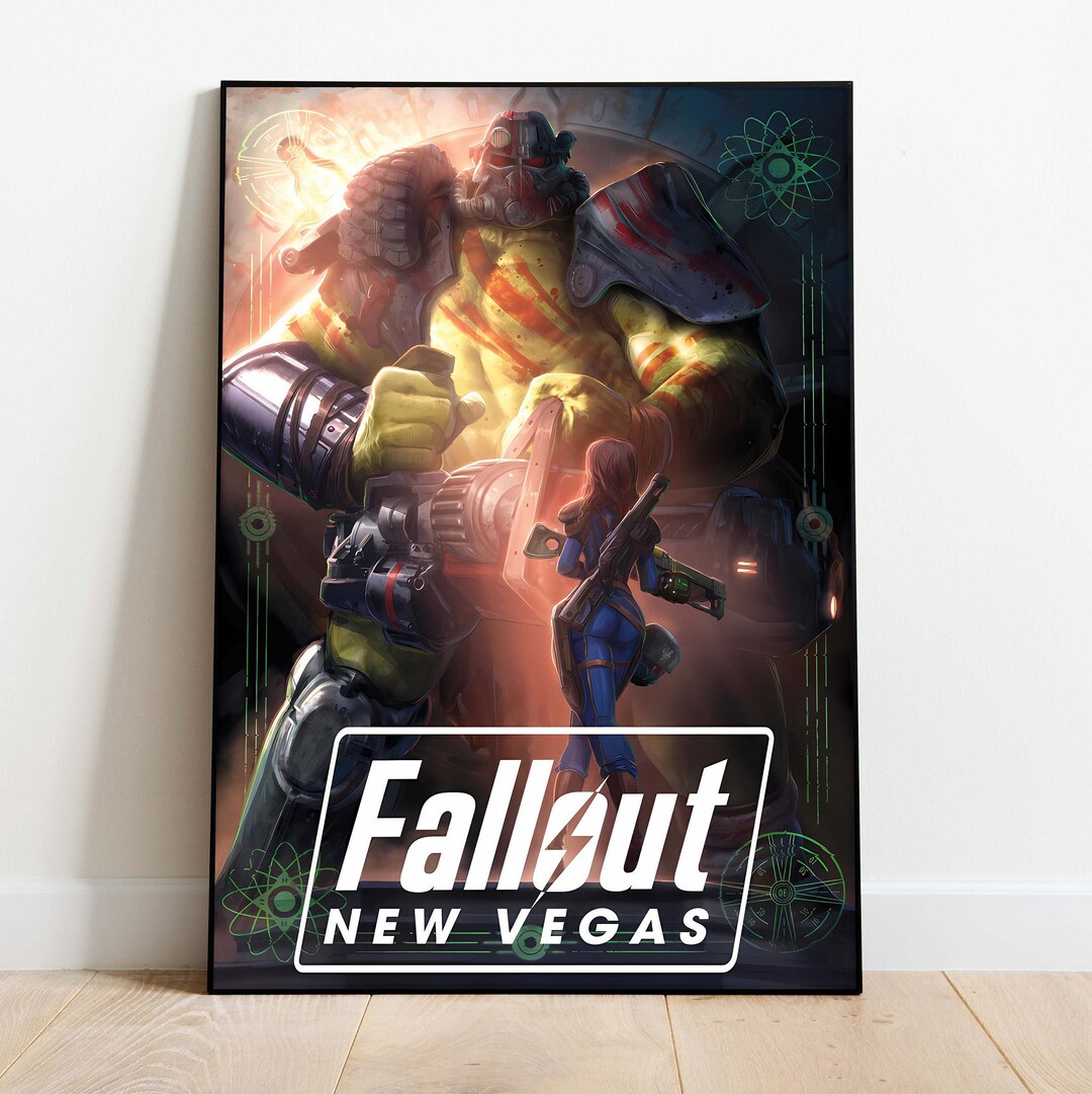 Fallout: New Vegas Poster, Wall Art & Home Decor, Post-apocalyptic RPG ...