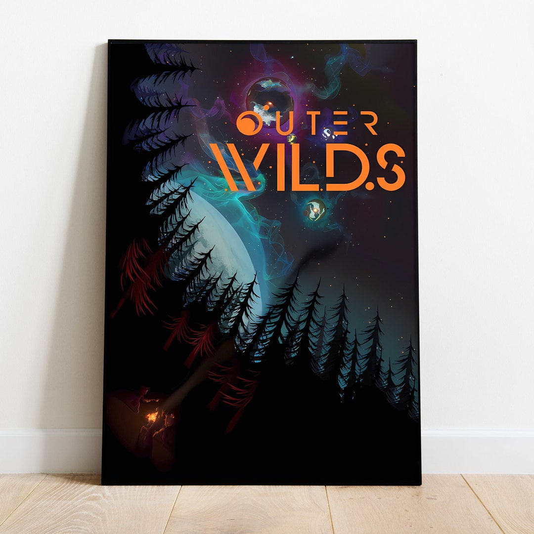 Outer Wilds Poster, Wall Art & Home Decor, Mystery Adventure Video Game ...