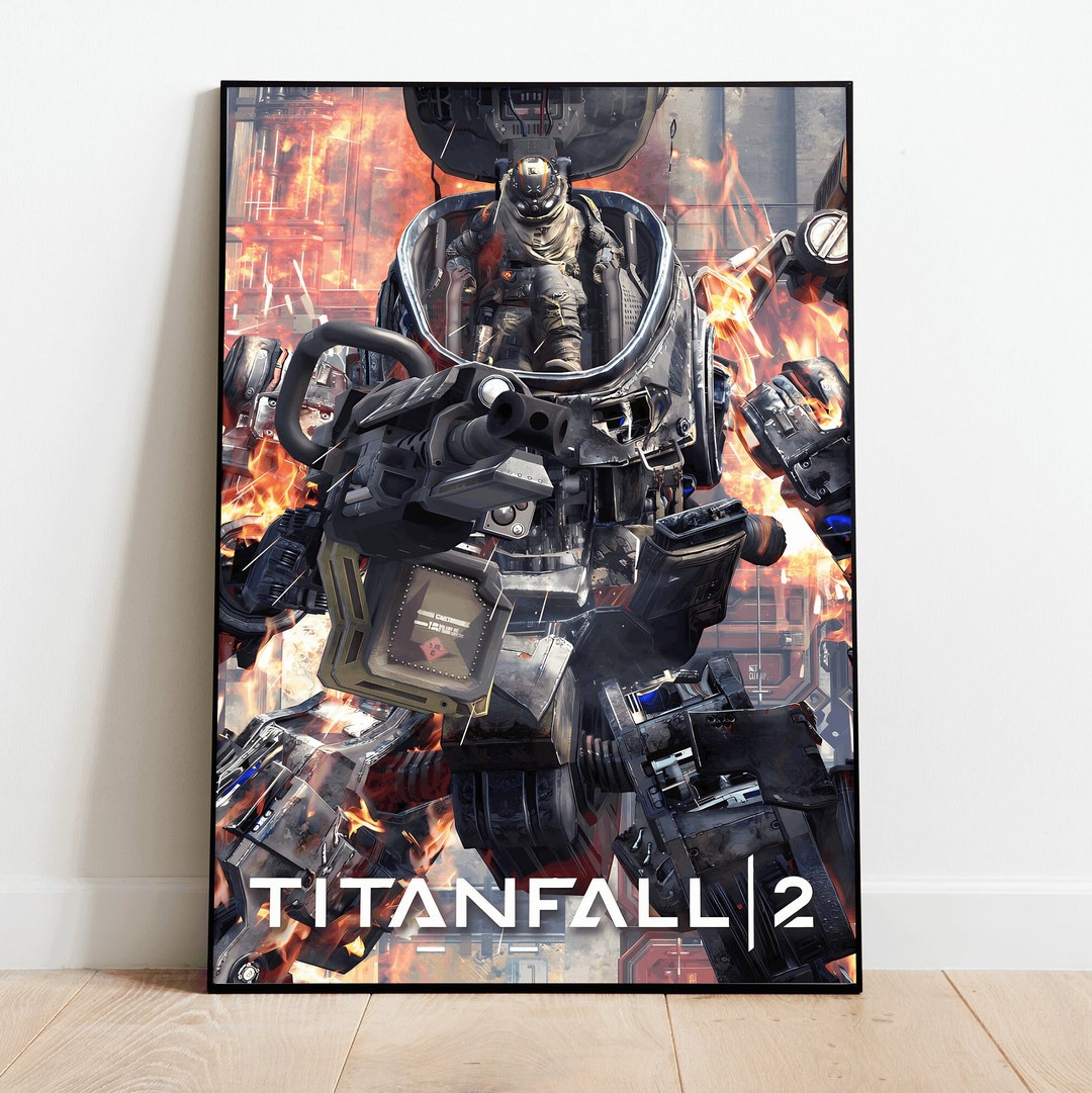 Titanfall Poster, Wall Art & Home Decor, Sci-fi First-person Shooter ...