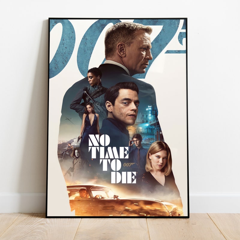 No Time to Die Poster - Etsy UK