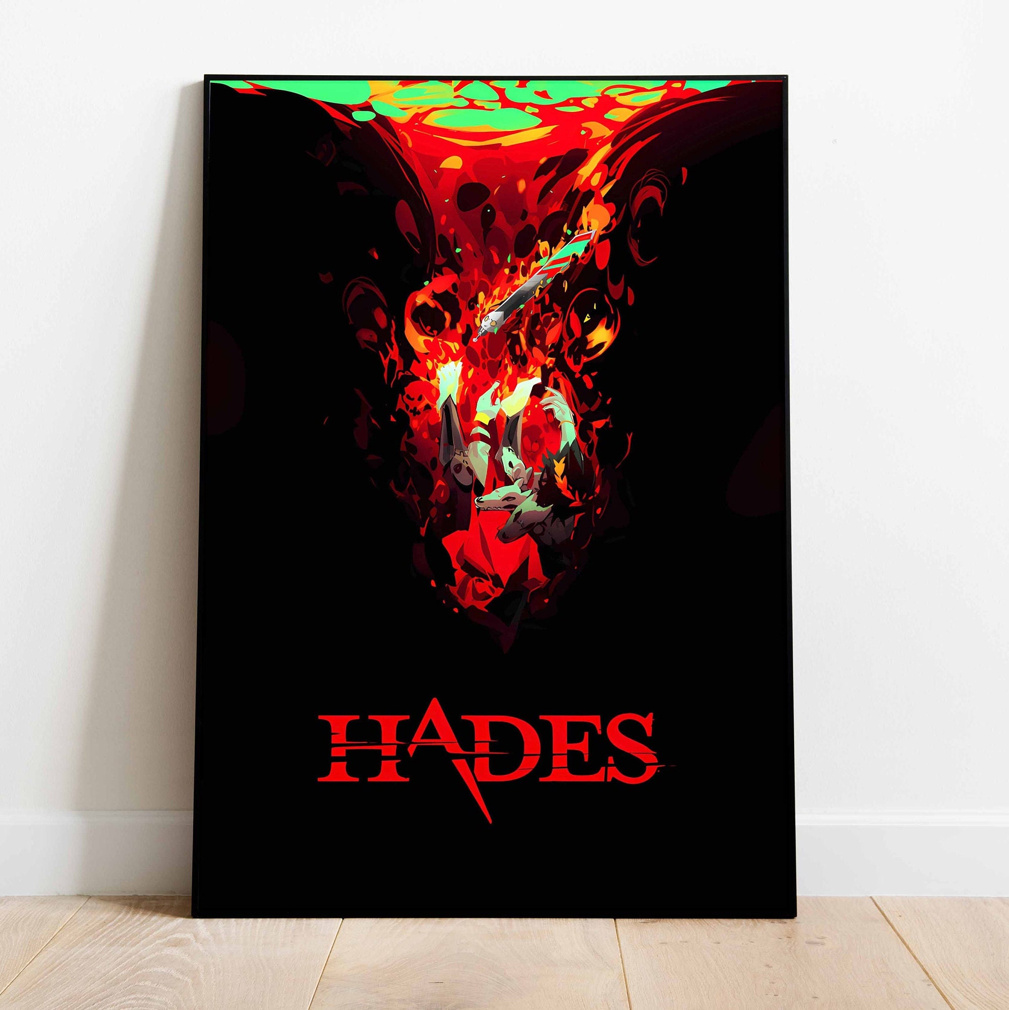 Hades Poster, Wall Art & Home Decor, Roguelike Action Video Game Poster ...