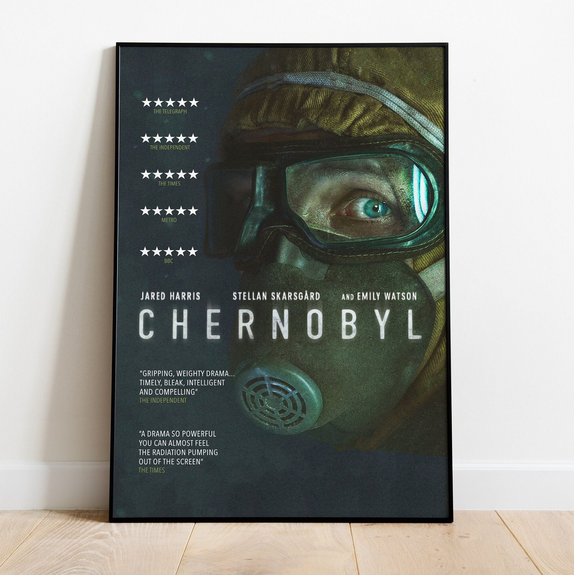 Chernobyl Poster, Wall Art & Home Decor, Historical Drama Series Poster ...