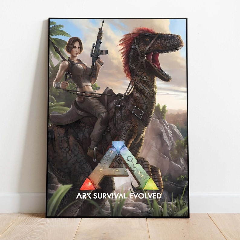 ARK: Survival Evolved Poster, Wall Art & Home Decor, Open-world ...