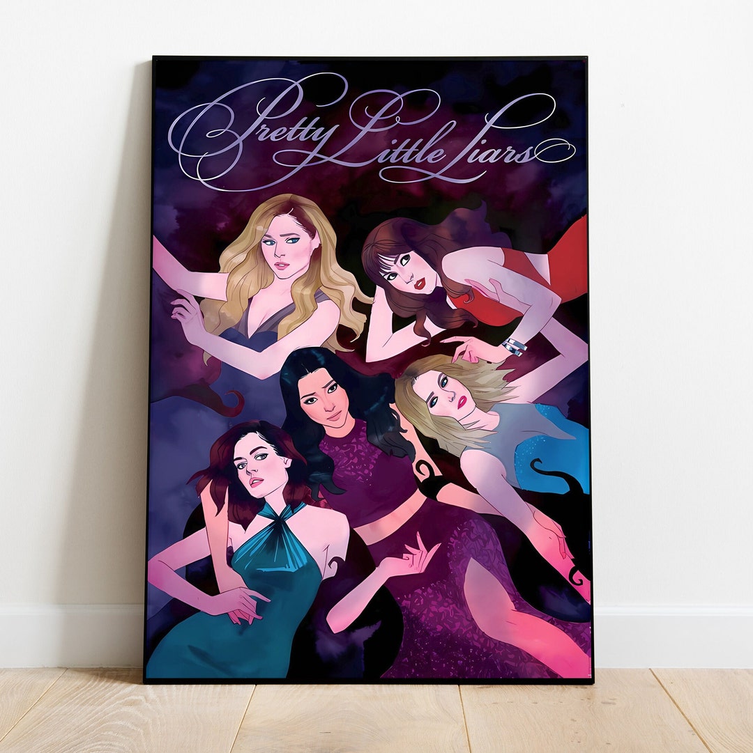 Pretty Little Liars Poster, Wall Art & Home Decor, Mystery Drama Series ...