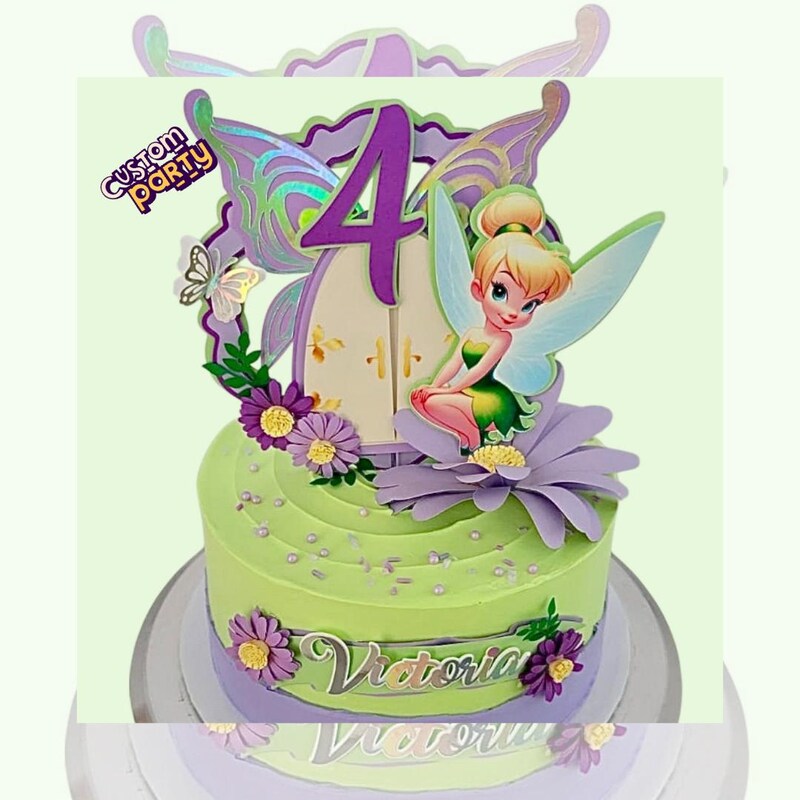 Tinkerbell Cake Toppers - Etsy
