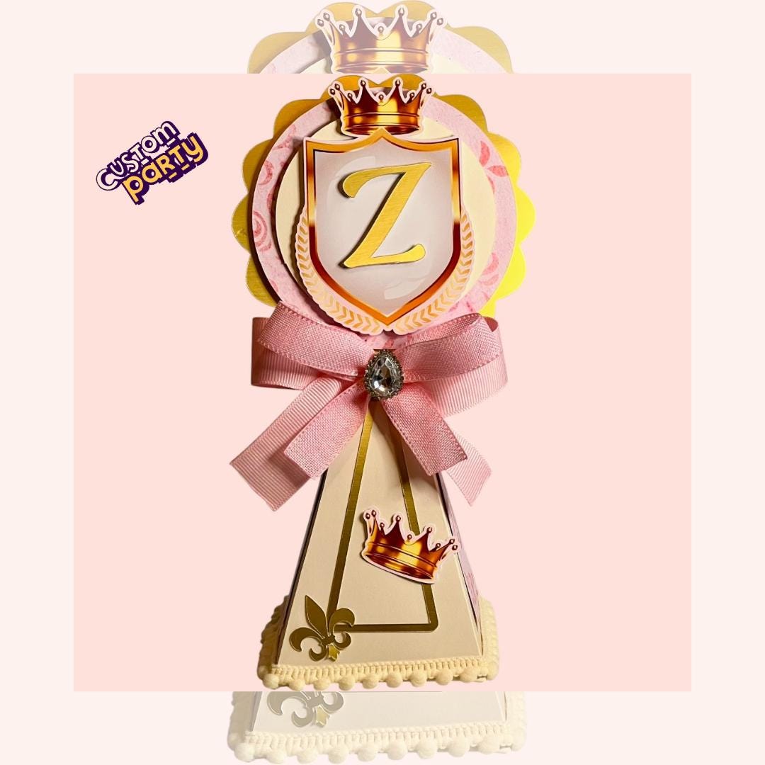 Personalized Favor Boxes - Royal Princess Theme - Etsy