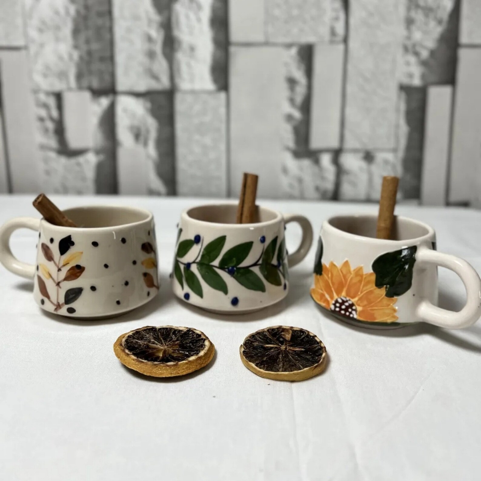 Set of 2 and Set of 3 Handmade Ceramic Coffee Cup, Ceramic Mug, Coffee ...