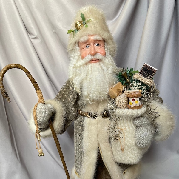 Handmade Santas - Etsy