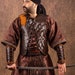 Osman Ghazi Dress Costume Brown Armor Set Medieval Leather Warrior Larp ...
