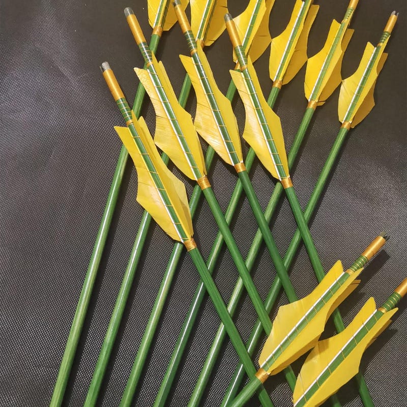 Green Arrow Bow - Etsy