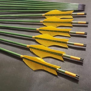 Wooden Elf Archery Arrow, Recurve Bow, Longbow,hunting Gift,green ...