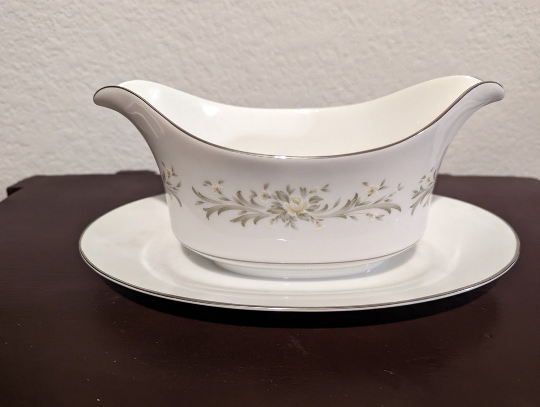 VINTAGE GRACE Fine China RHAPSODY Floral Gravy Boat Japan - Etsy