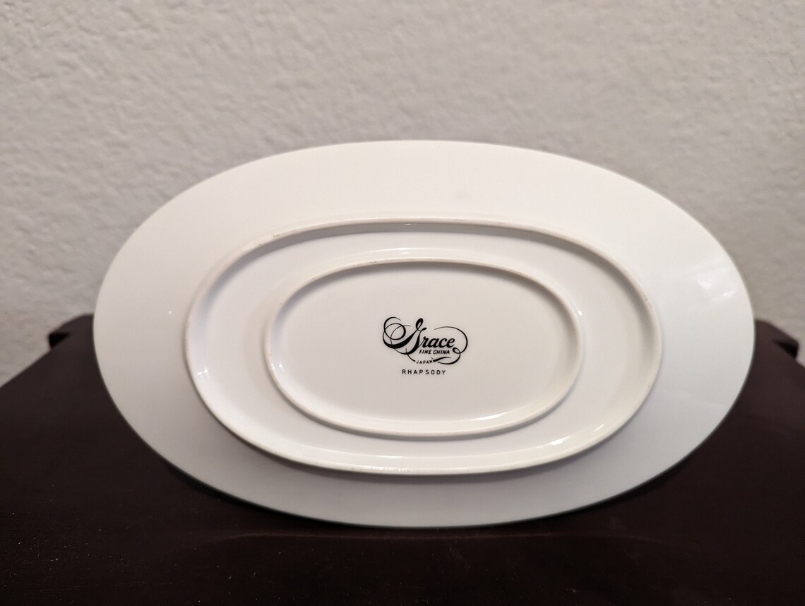 VINTAGE GRACE Fine China RHAPSODY Floral Gravy Boat Japan - Etsy