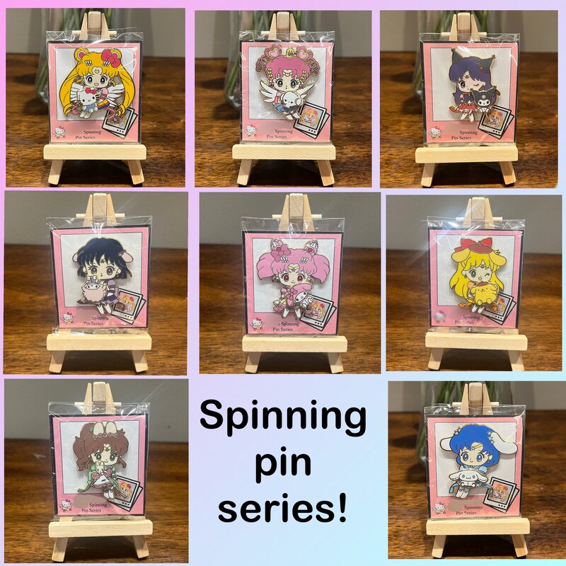 Sailor Moon Enamel Pin Etsy