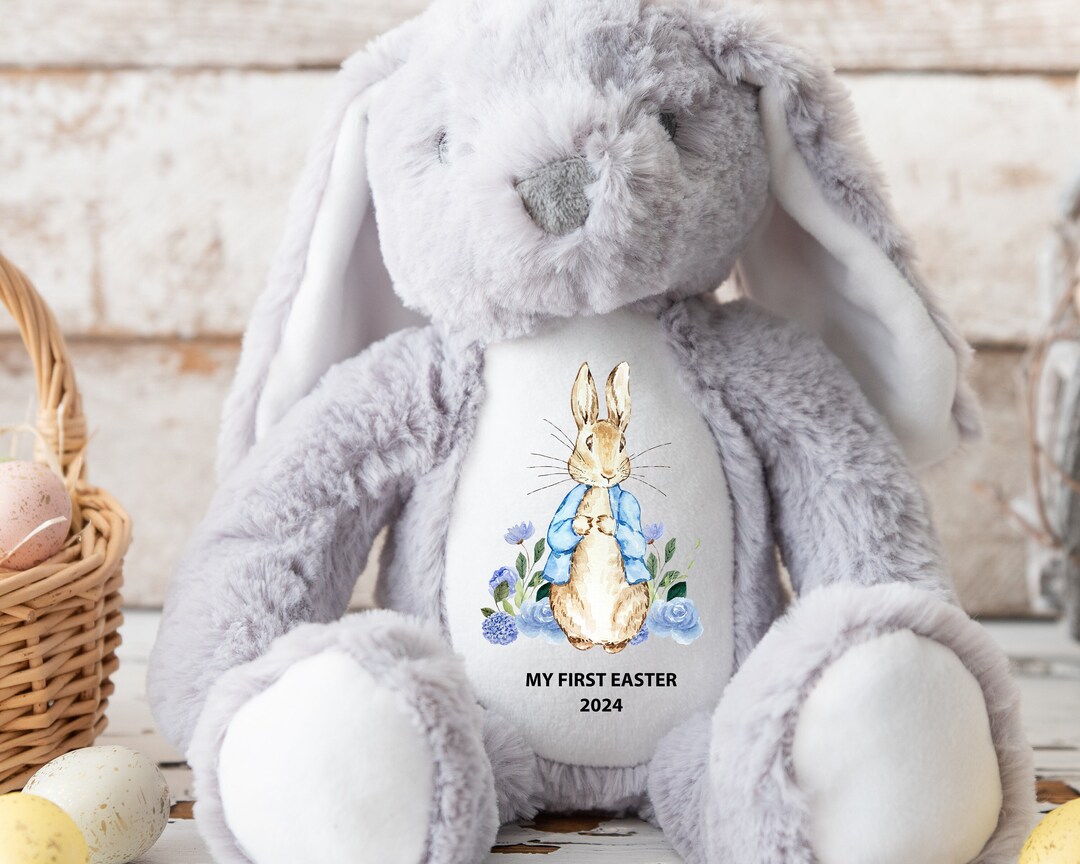 Personalised First Easter Teddy, Easter Baby Gift | Easter Teddy Gift ...