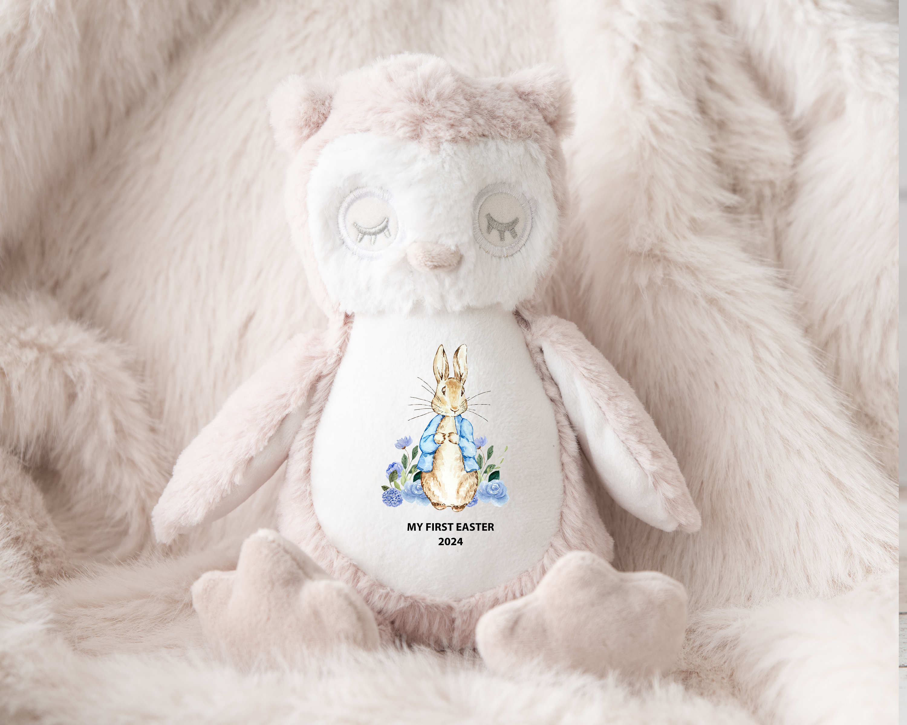Personalised First Easter Teddy, Easter Baby Gift | Easter Teddy Gift ...