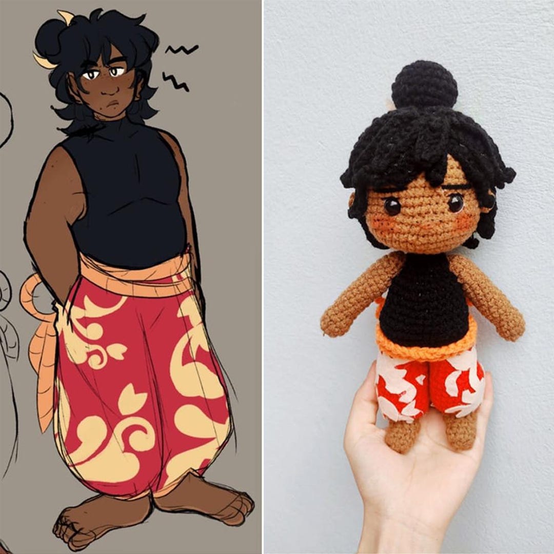 Custom Game Movie Character Doll, Favorite Gaming Character Doll, Look ...