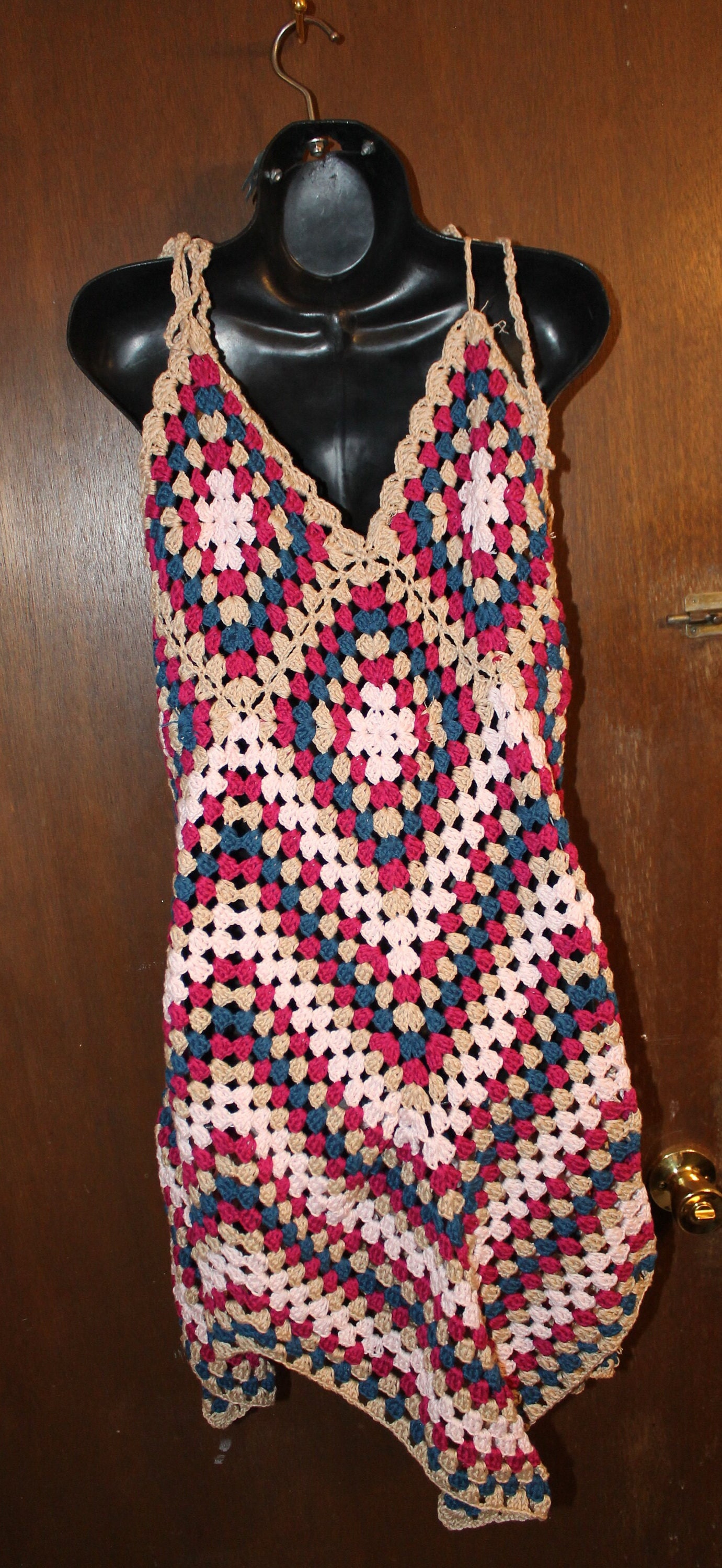 Crochet Granny Square Dress - Etsy