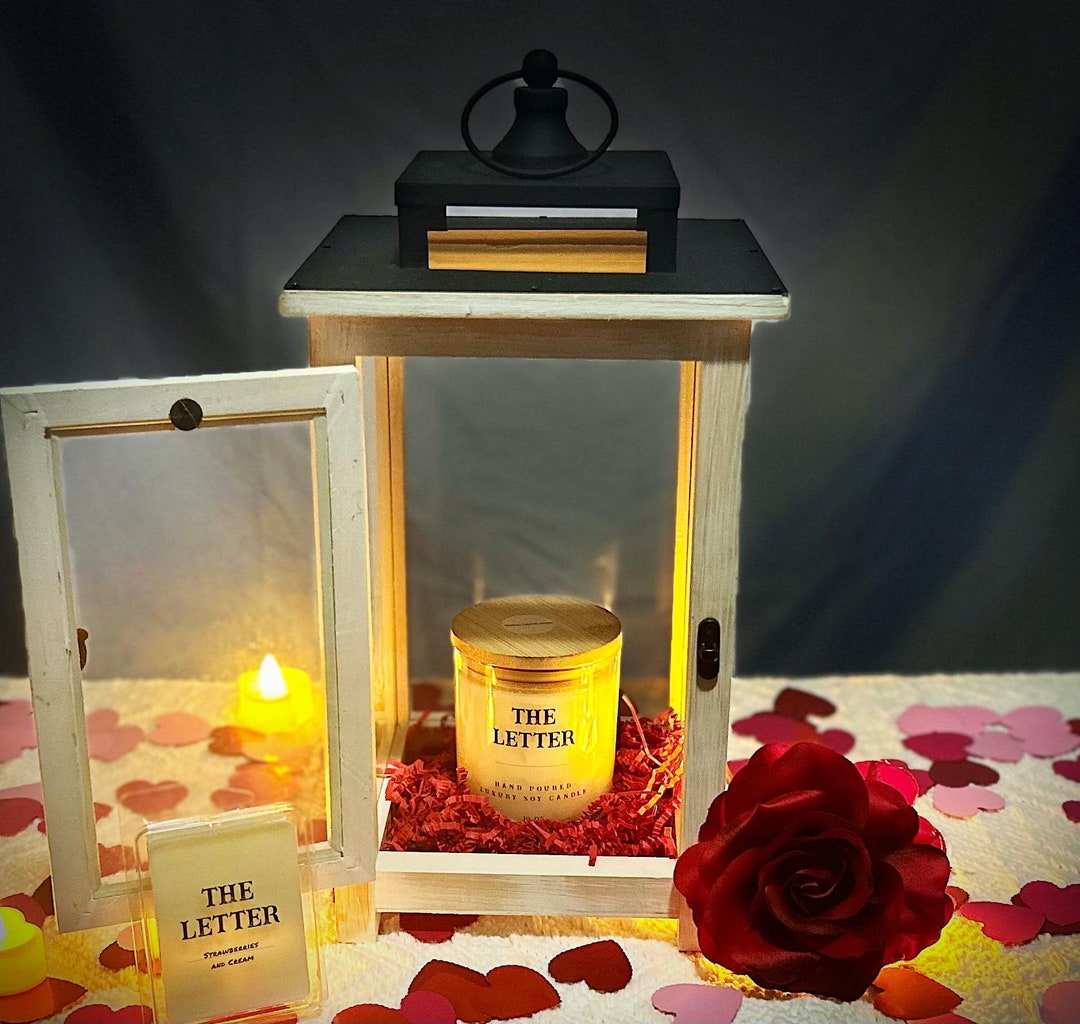 The Letter Candle - Etsy