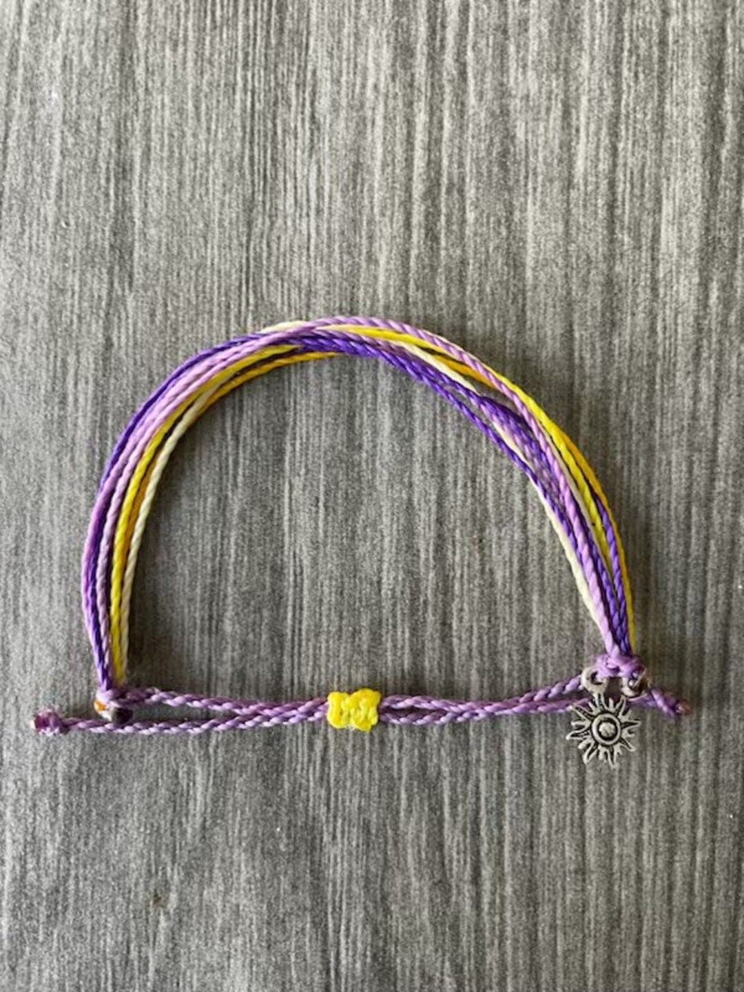 Tangled rapunzel Themed Bracelet or Anklet With Sun Charm pura Vida - Etsy